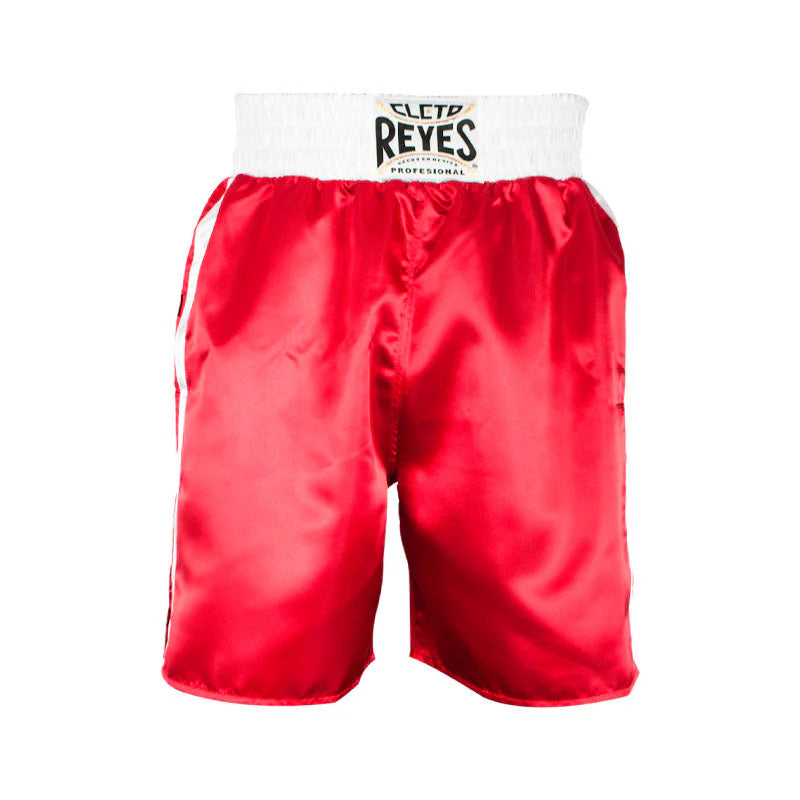 Short Clasico Para Boxeo En Satin Poliester Rojo Cleto Reye TALLA CHIC ...