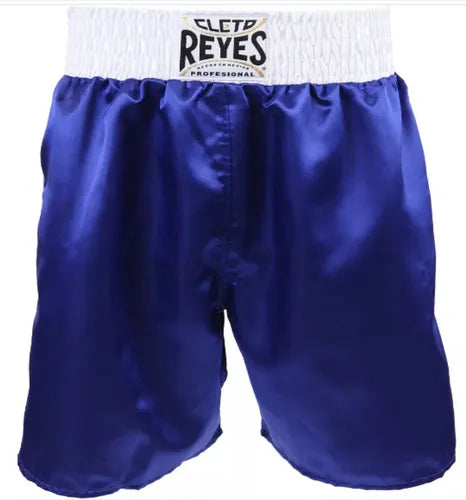 Short Clasico Para Boxeo En Satin Poliester Azul Cleto Reyes TALLA CHI ...